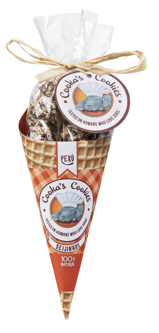 Turkey Beijinhos - Healthy crunchy dog treats by Cooka's Cookies